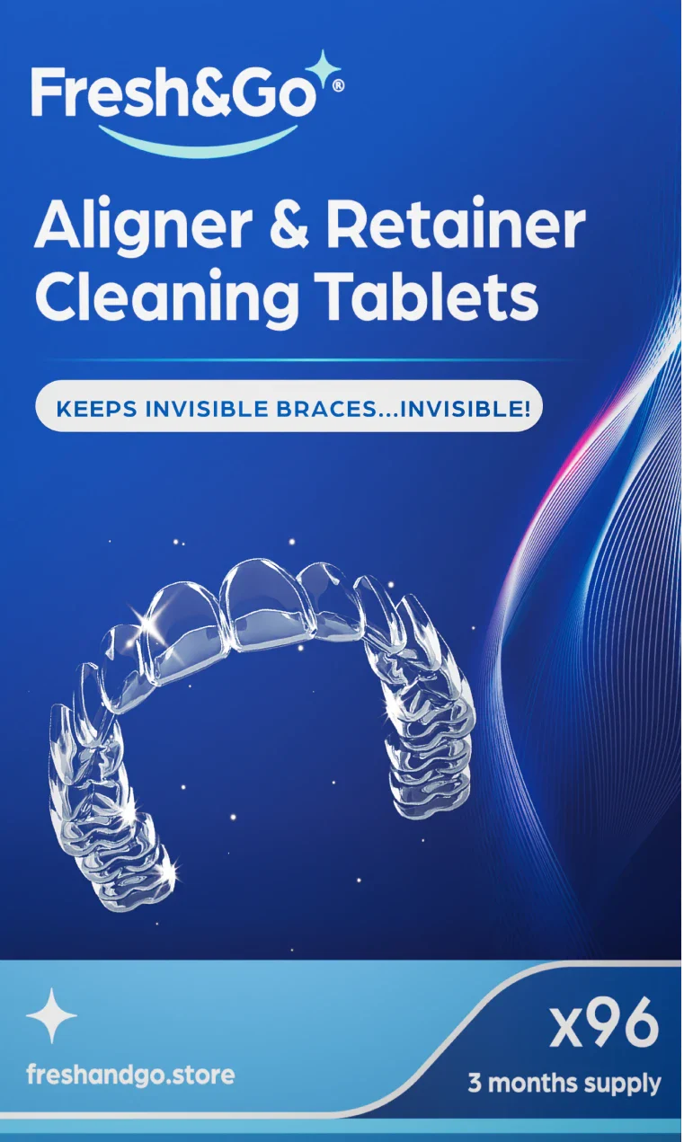 Fresh&Go Orthodontic Cleaning tablets – freshandgo